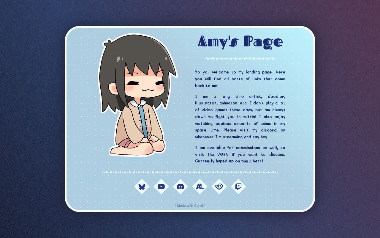 Amy's Page